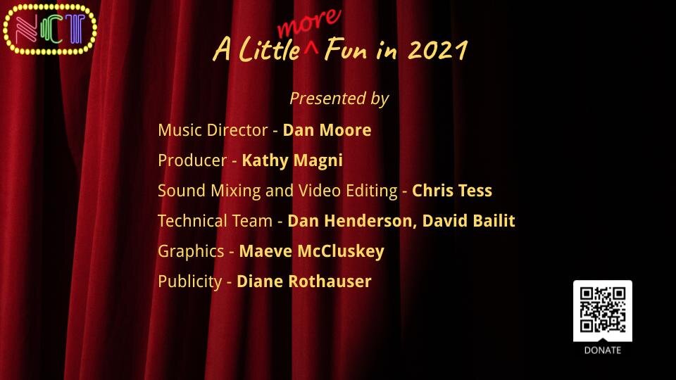 A Little More Fun in 2021 Program — Needham Community Theatre