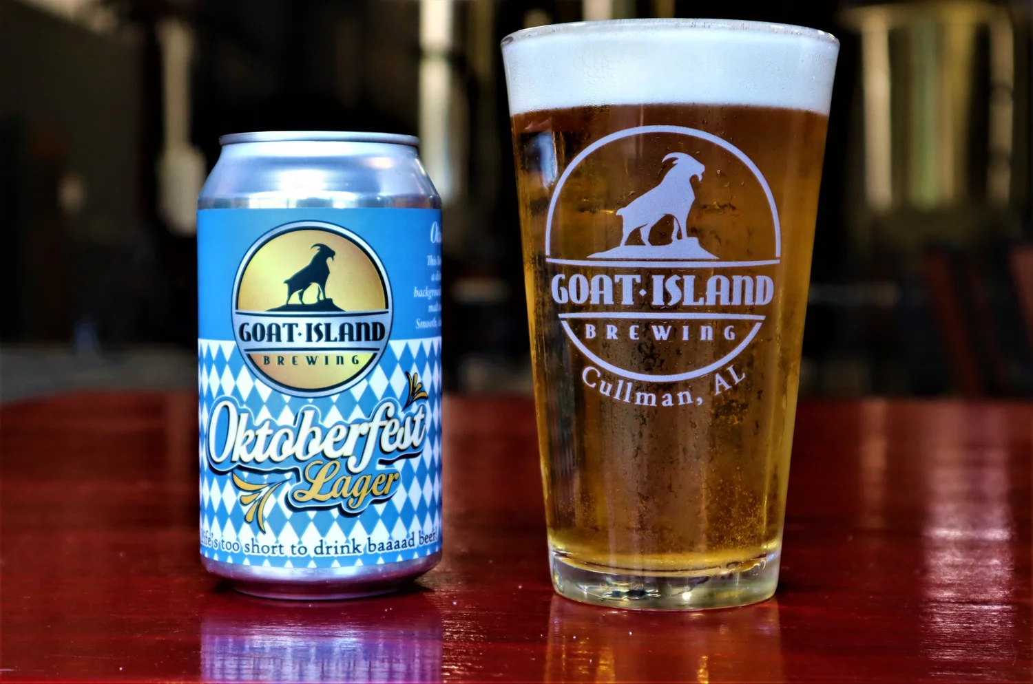 Shop Goat Island Beers Cullman, Alabama | Goat Island Brewing™