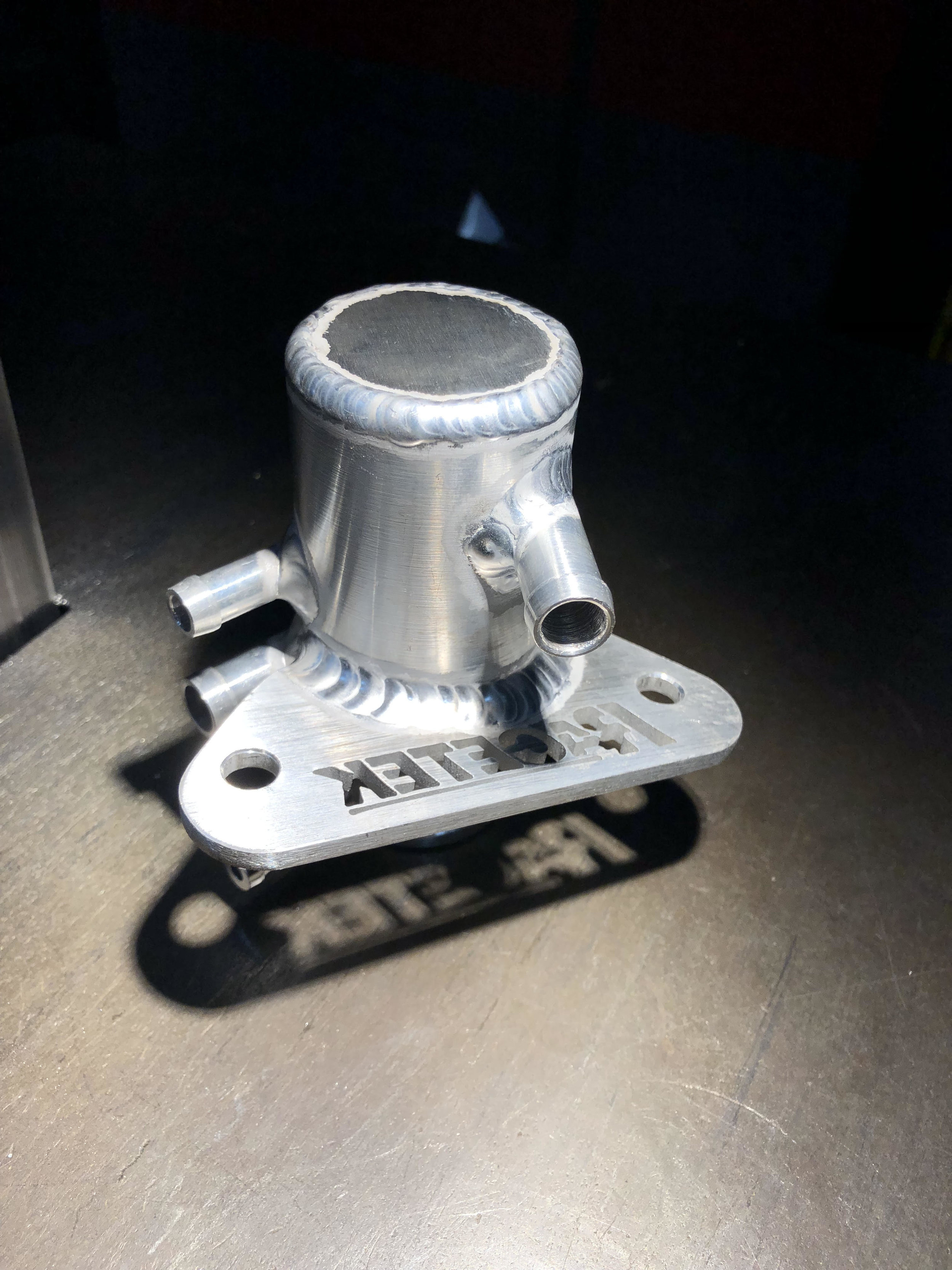 Subaru WRX STI TRU-Swirl coolant expansion tank — RACETEK Automotive Inc