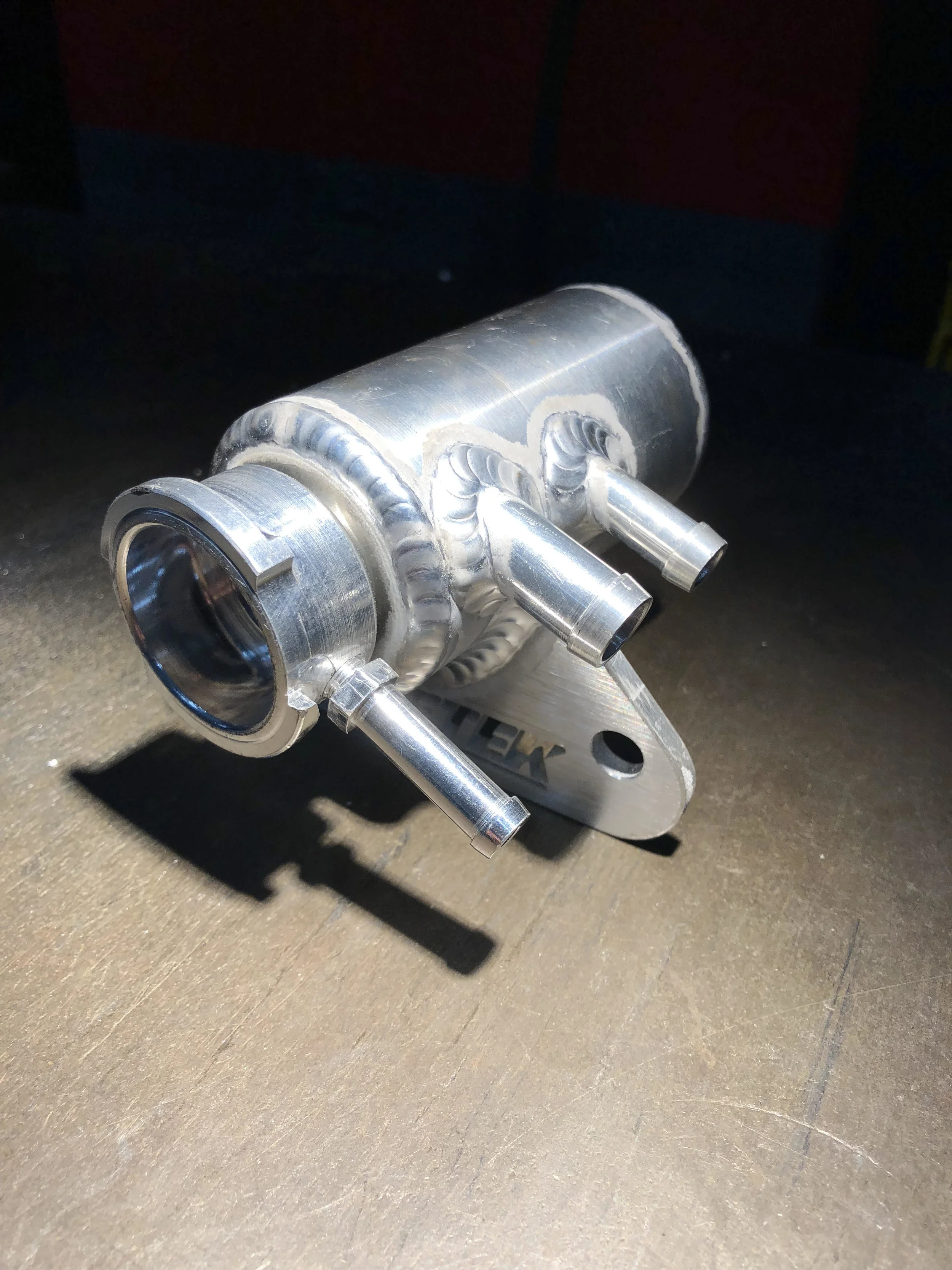 Subaru WRX STI TRU-Swirl coolant expansion tank — RACETEK Automotive Inc