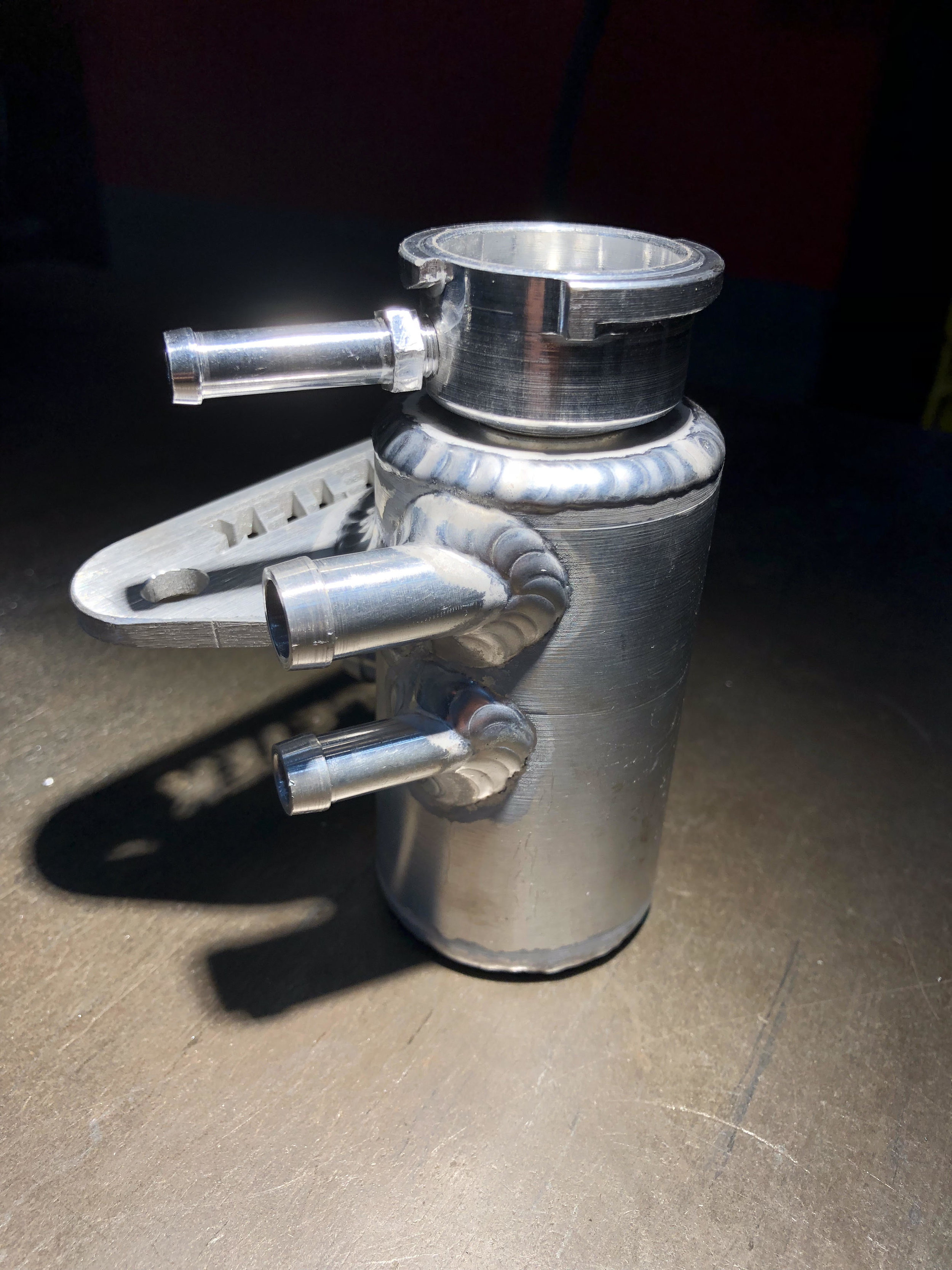 Subaru WRX STI TRU-Swirl coolant expansion tank — RACETEK Automotive Inc