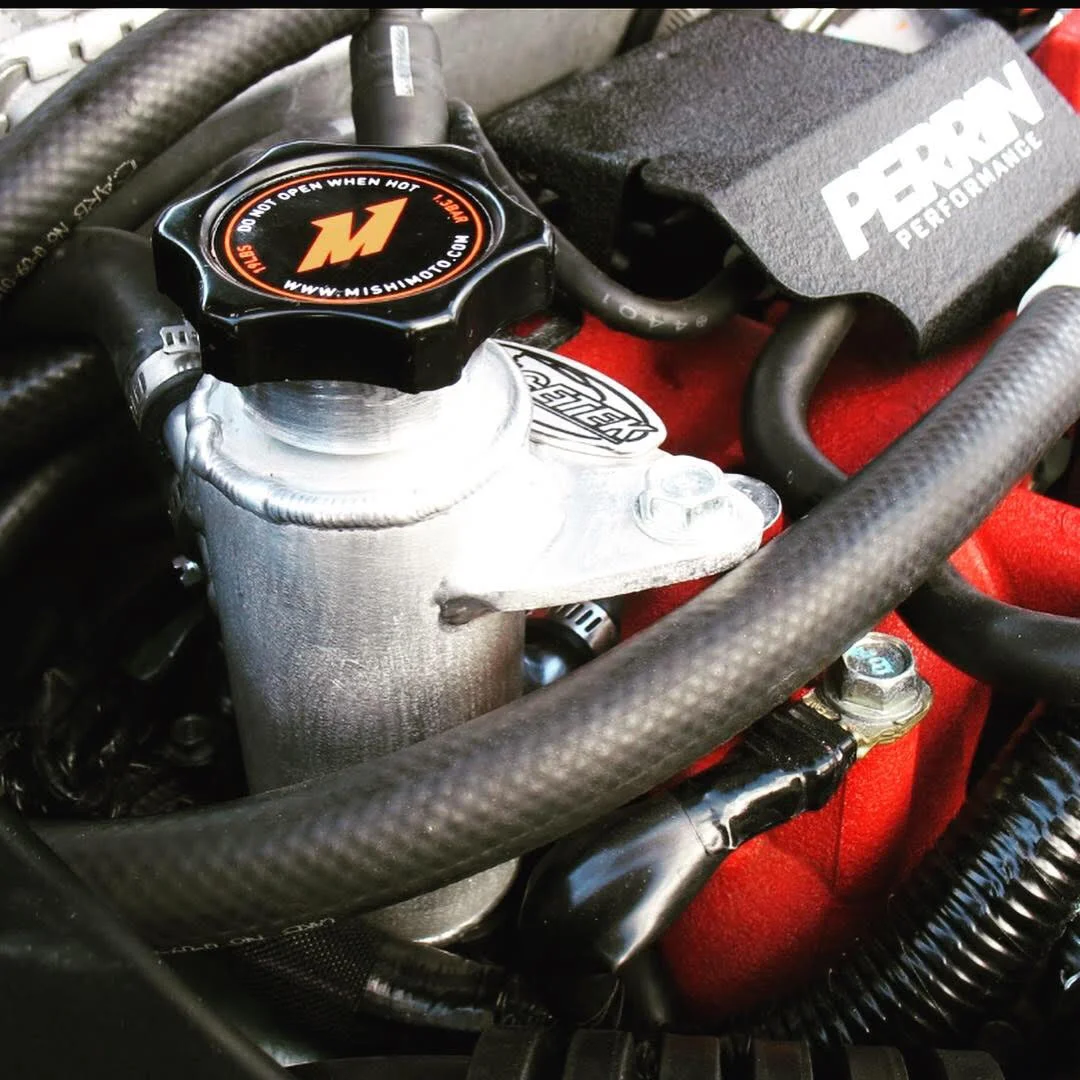Subaru WRX STI TRU-Swirl coolant expansion tank — RACETEK Automotive Inc