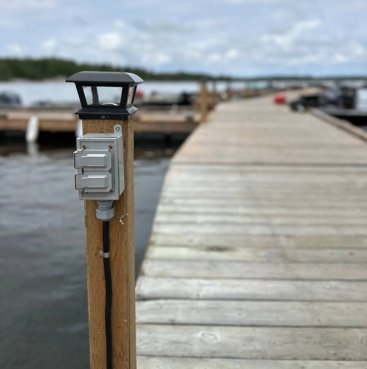 Docking System — Tamarack Island Wilderness Lodge