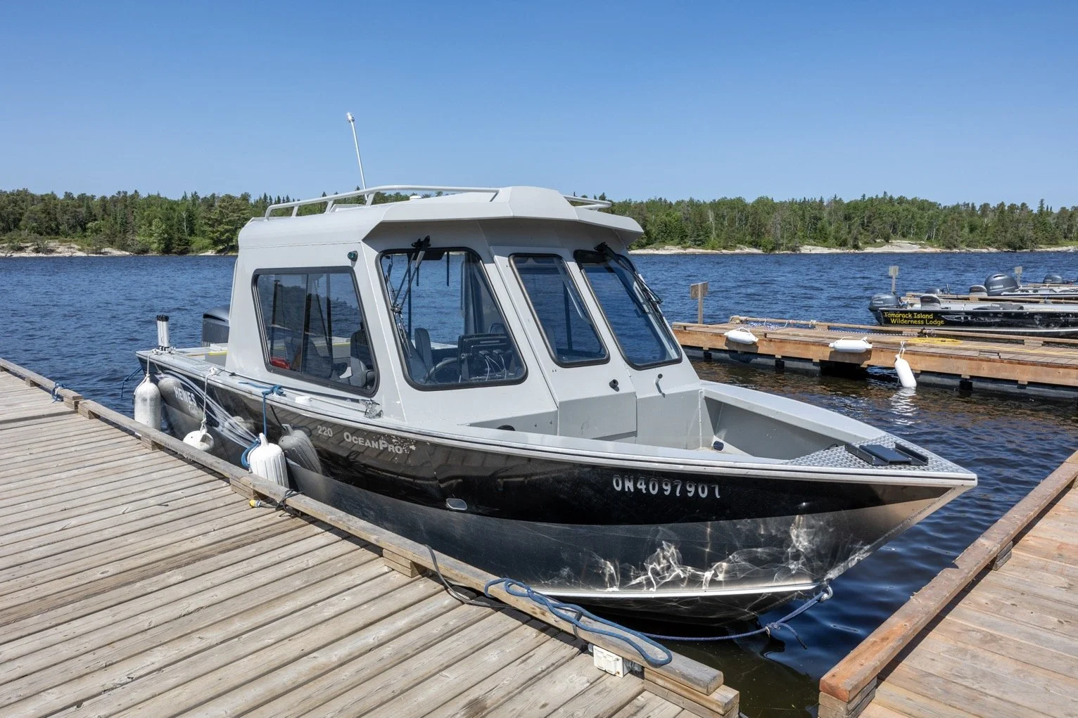 Boats — Tamarack Island Wilderness Lodge