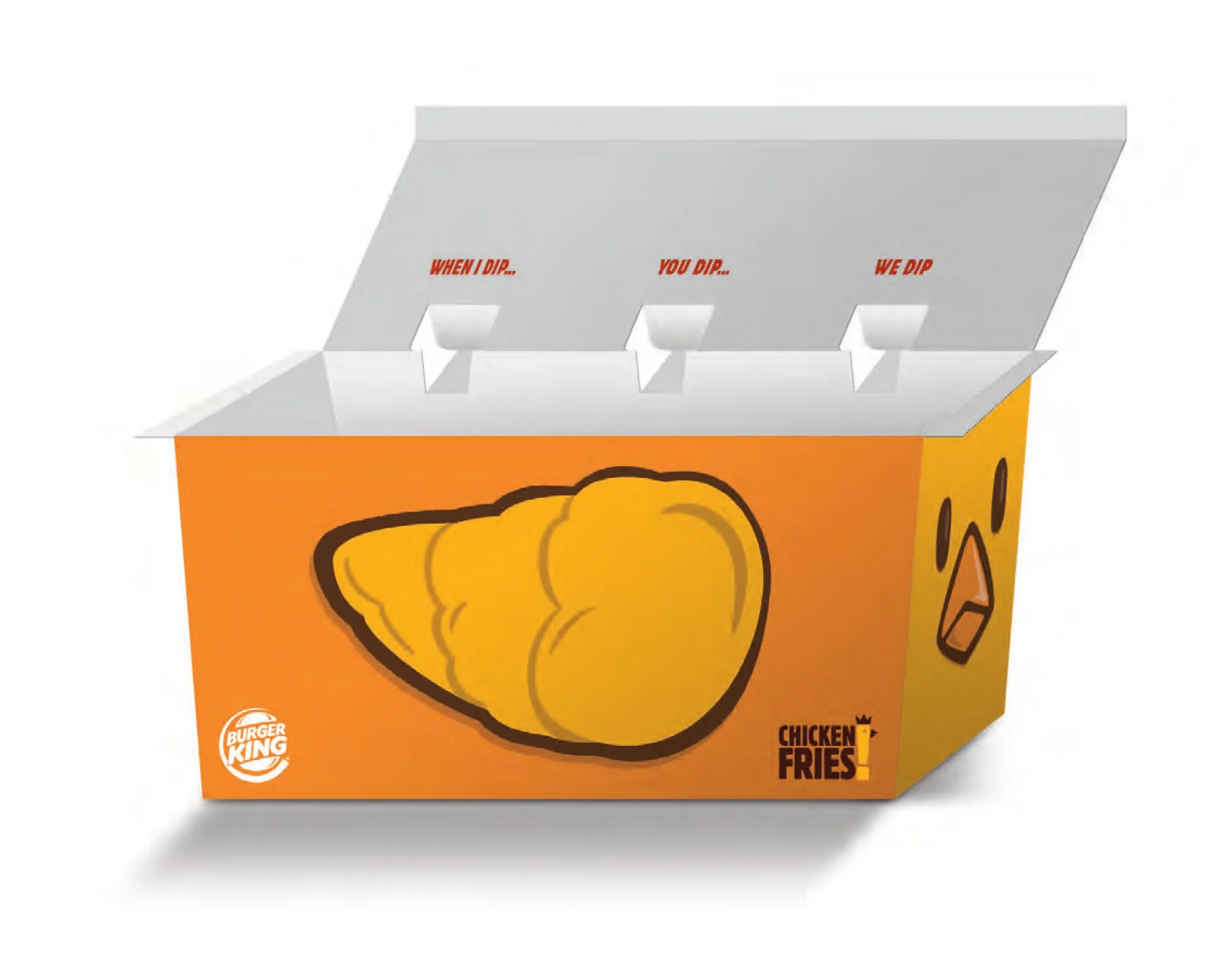 Bk Chicken Fries Box