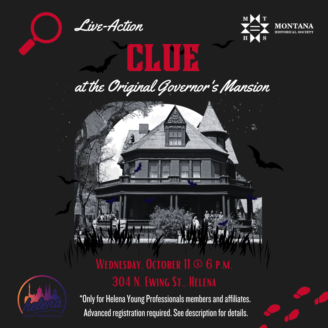 Live Action Clue at the Original Governor's Mansion — Helena Young ...