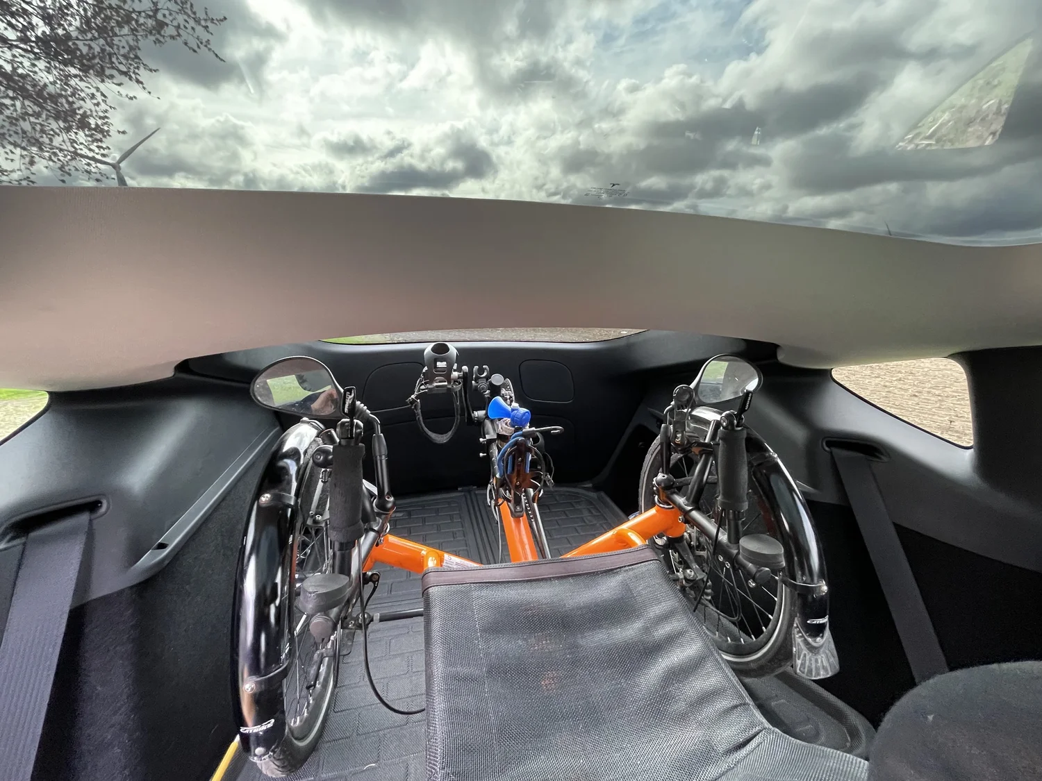 Will a Recumbent Trike Fit in a Tesla Model Y? — Applied Life