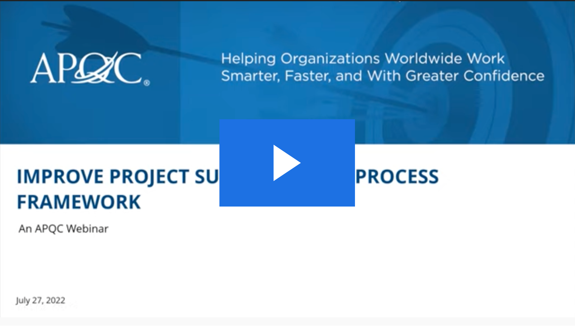 APQC PCF Implementation with Pie | Pie
