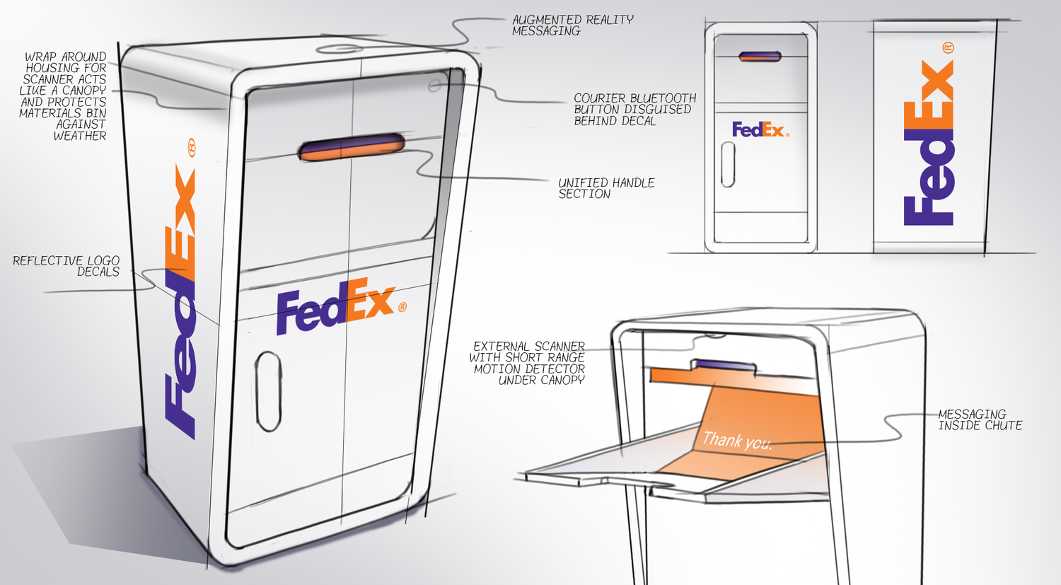 Fedex Drop Box