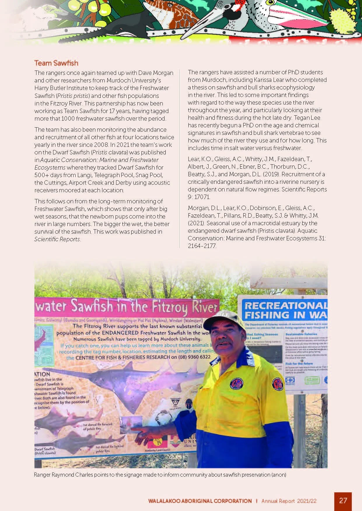 Annual Report 2021-2022 — Walalakoo Aboriginal Corporation RNTBC