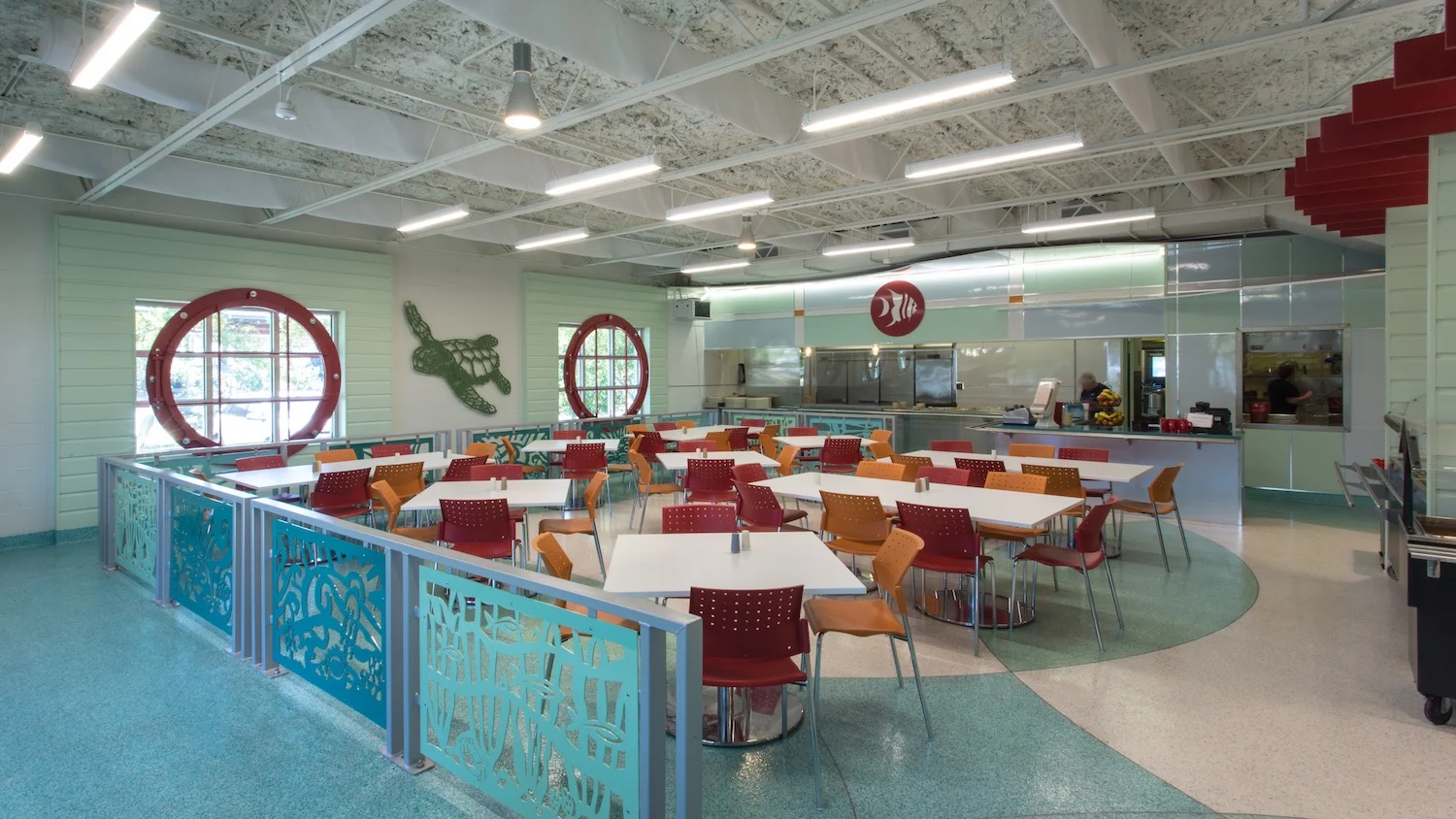 DISL Cafeteria — Walcott Adams Verneuille Architects - Fairhope, Alabama