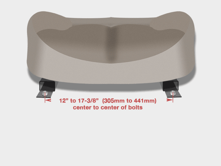 Bolt center to center — The Bracketeer