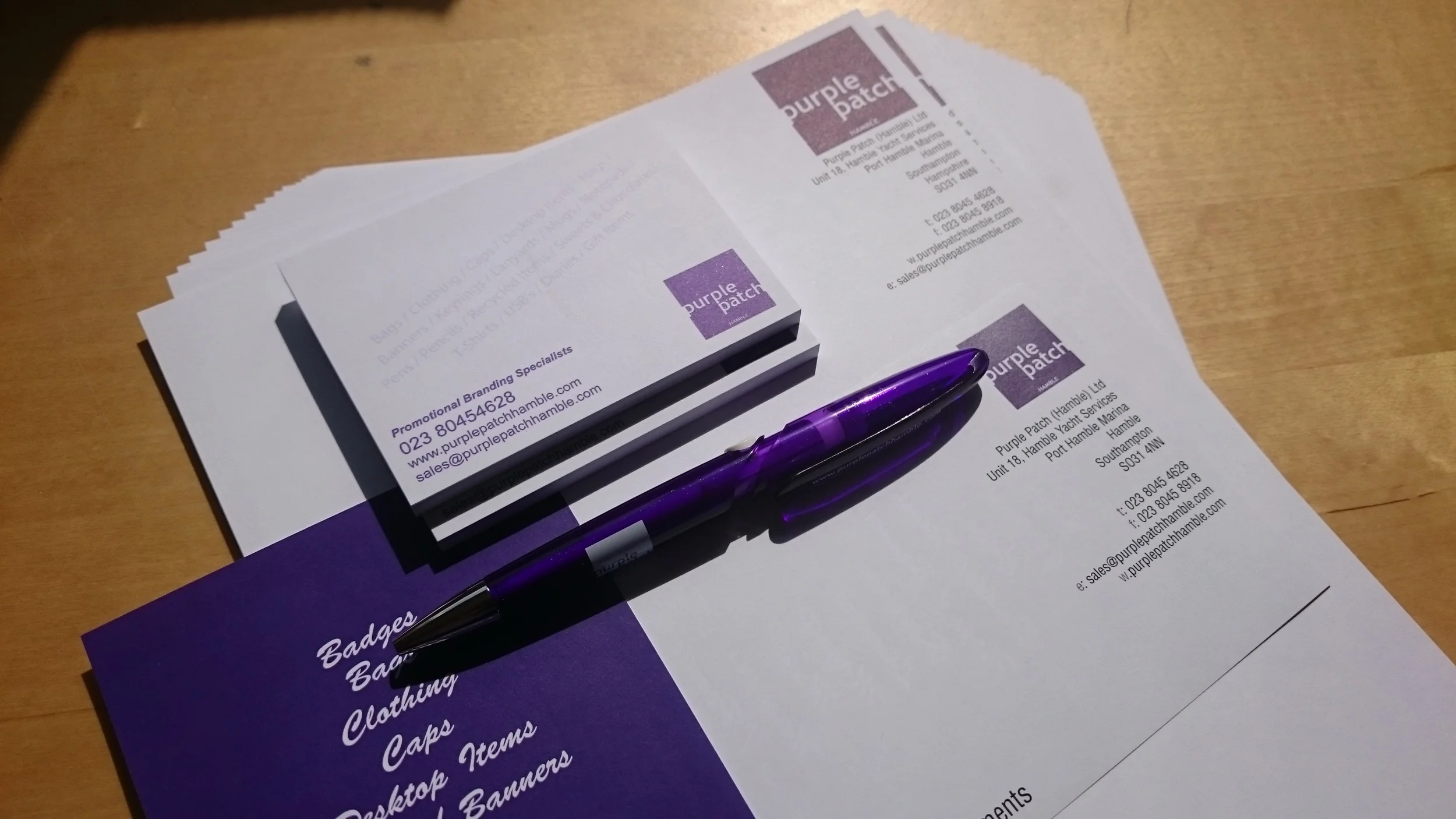 Promotional Products — Purple Patch