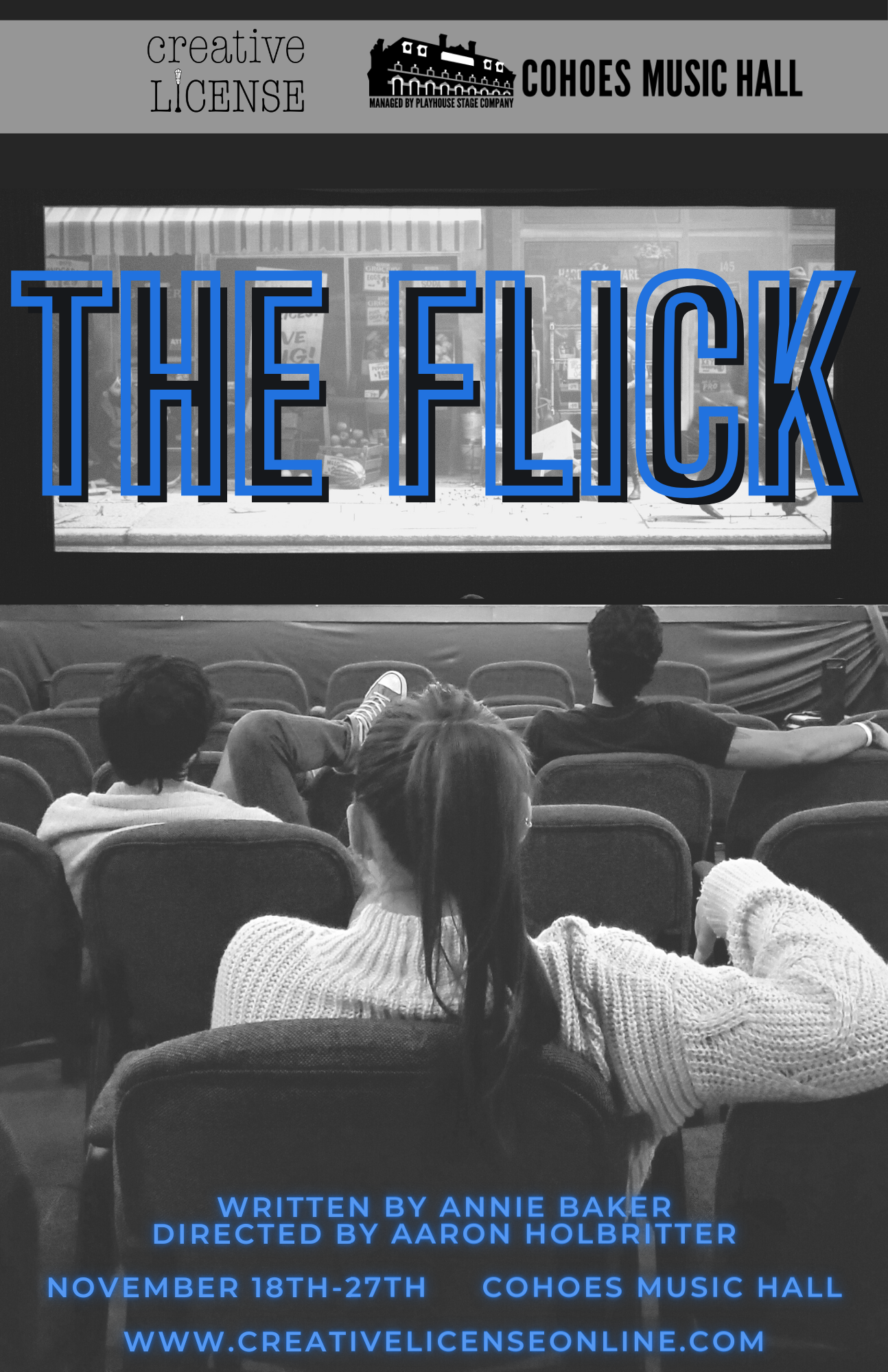 Creative License presents The Flick — Creative License Theater Collective