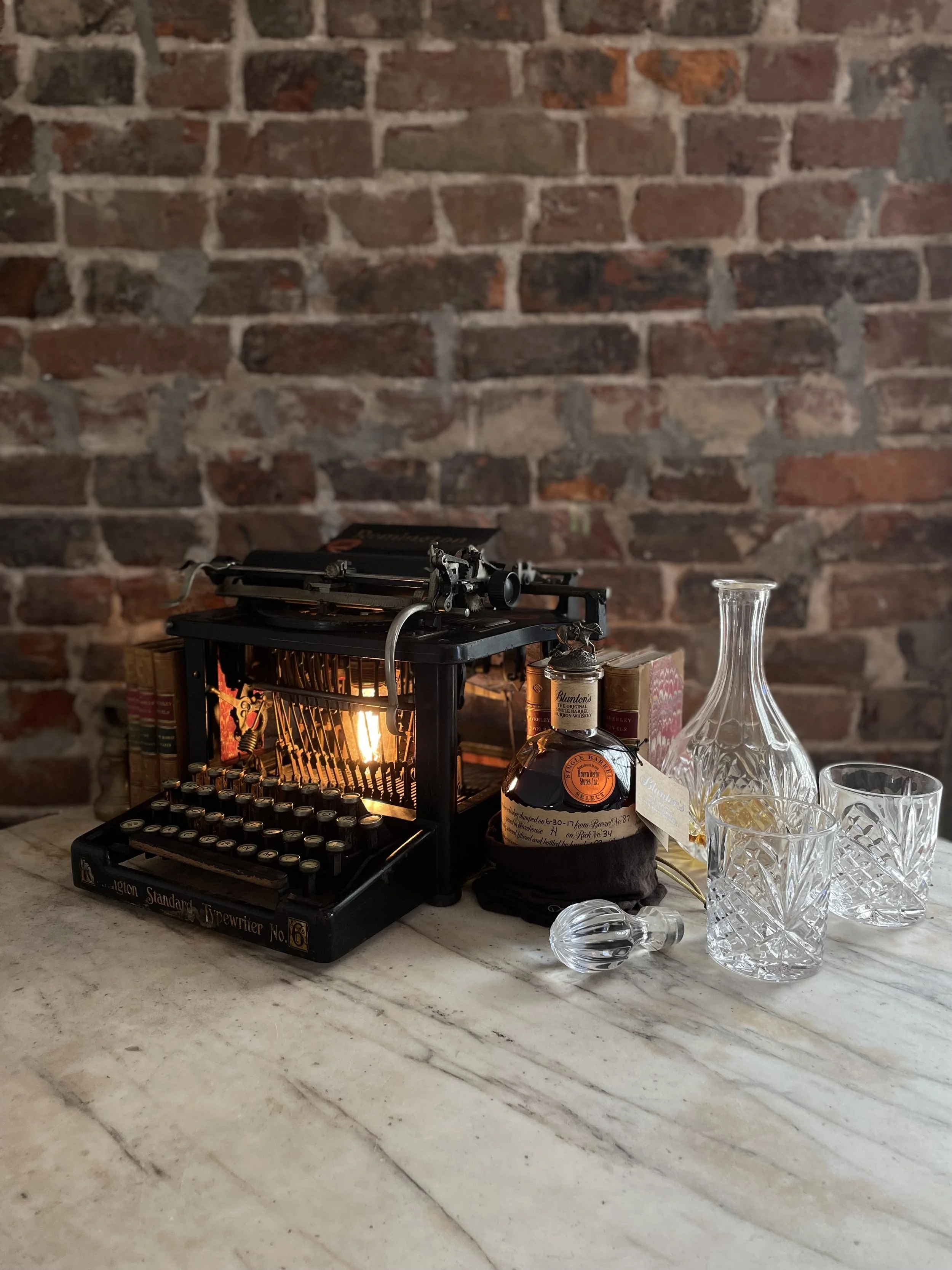 19th century Remington 6 “Upstroke” Typewriter Light Fixture ...