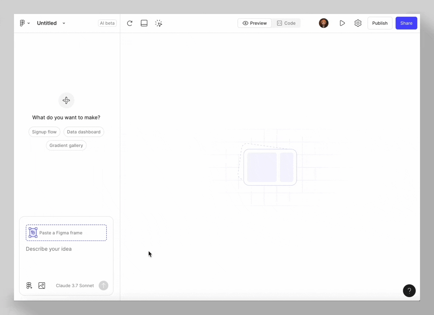 Config 2025 기능 업데이트 : 기능 이상의 도구, ‘Figma Make’의 등장 — 위디엑스