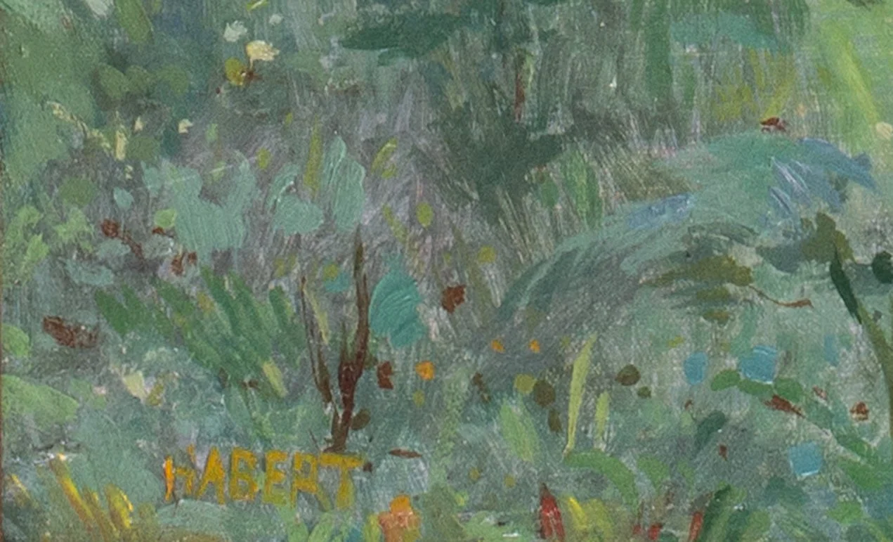 Alexandre Jacques Chantron, 'Baigneuses au bord de la riviere' — Ottocento