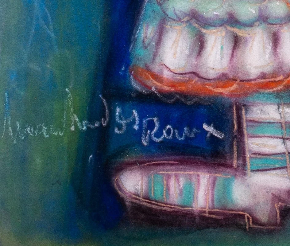 Erte, 'The letter V from the Alphabet series' — Ottocento