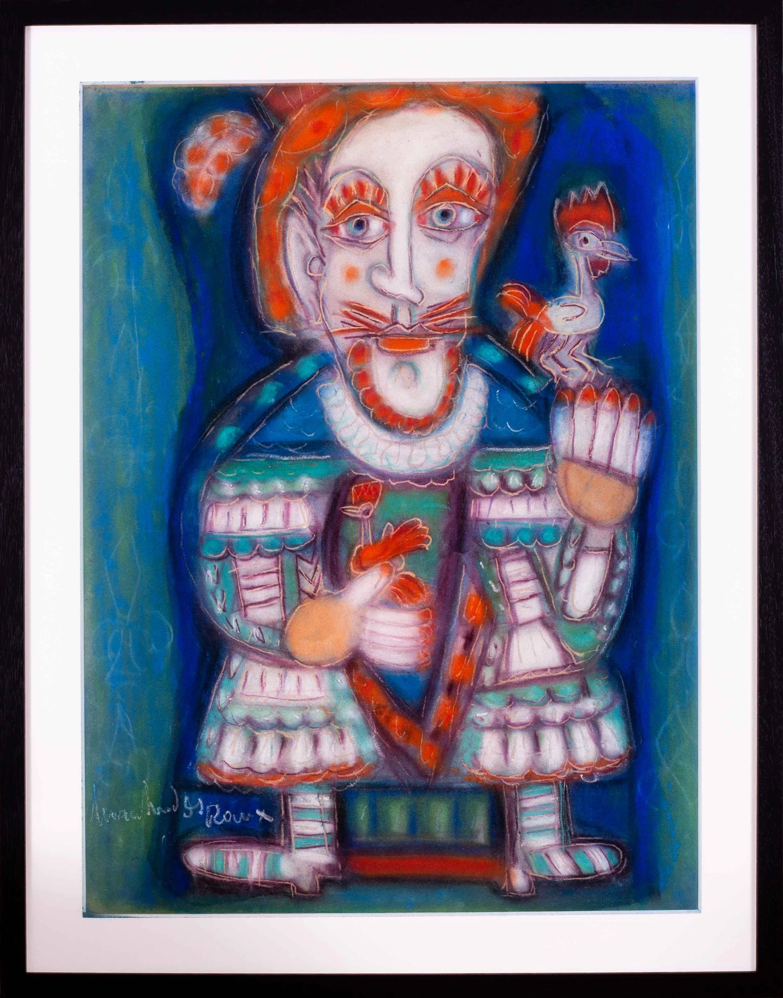 Erte, 'The letter V from the Alphabet series' — Ottocento