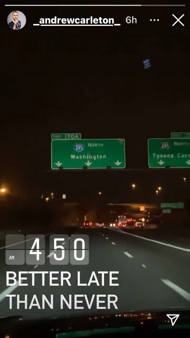 Former Soccer Player Andrew Carleton Requests Pardon For Arriving Late ...