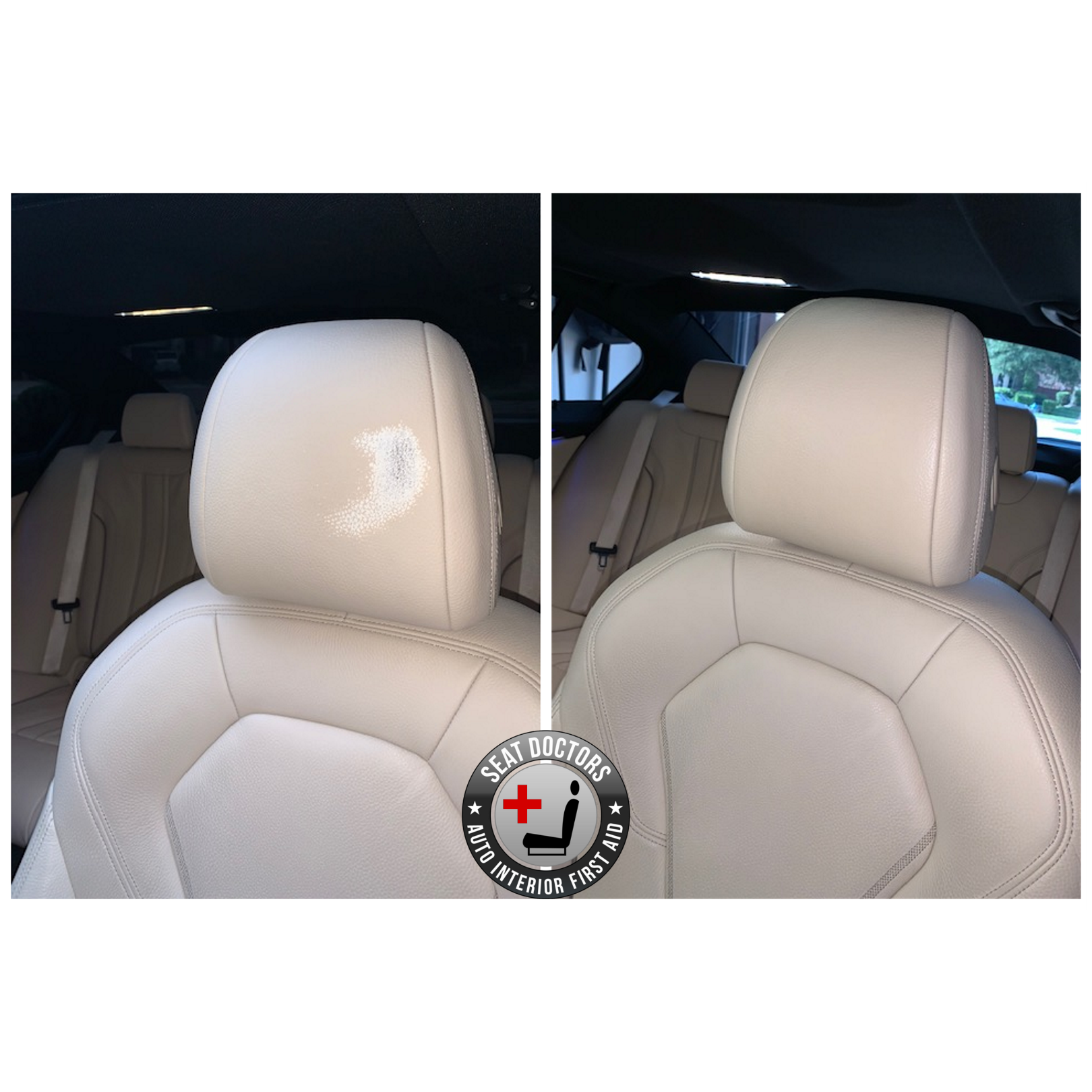 Color Restoration -- 2017 BMW 540i with Canberra Beige interior — Seat ...