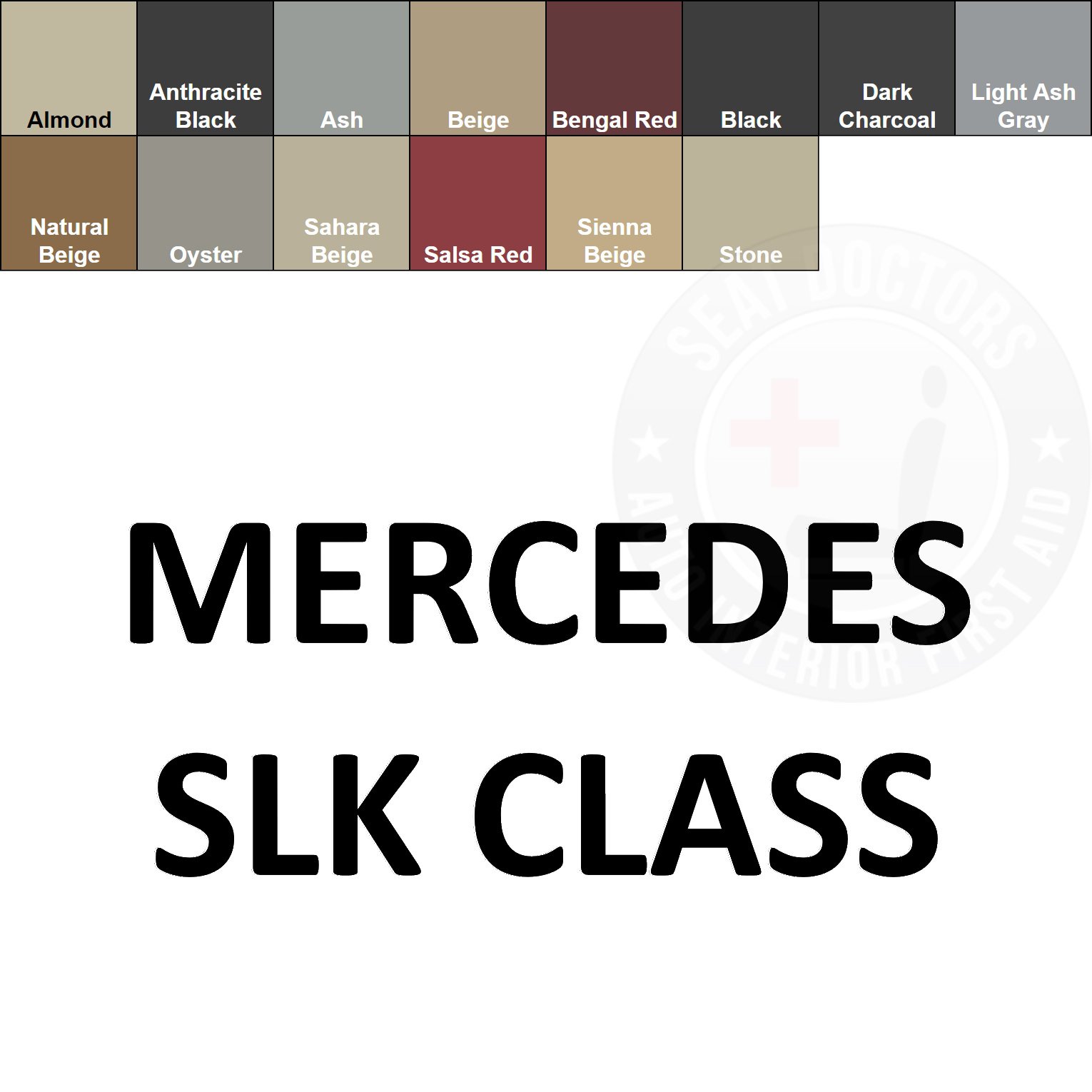 Mercedes Benz SLK Leather Dye — Seat Doctors