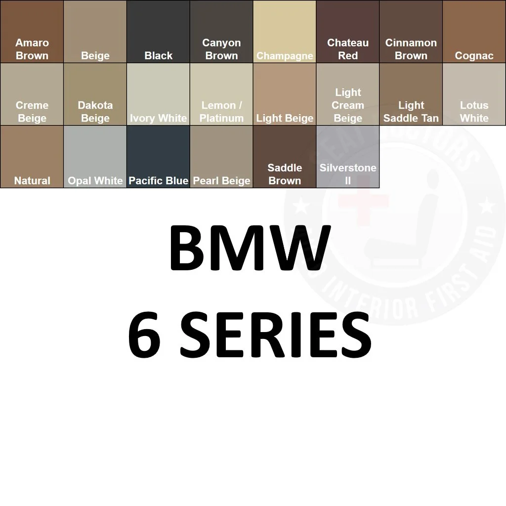 BMW Leather Dye — Seat Doctors