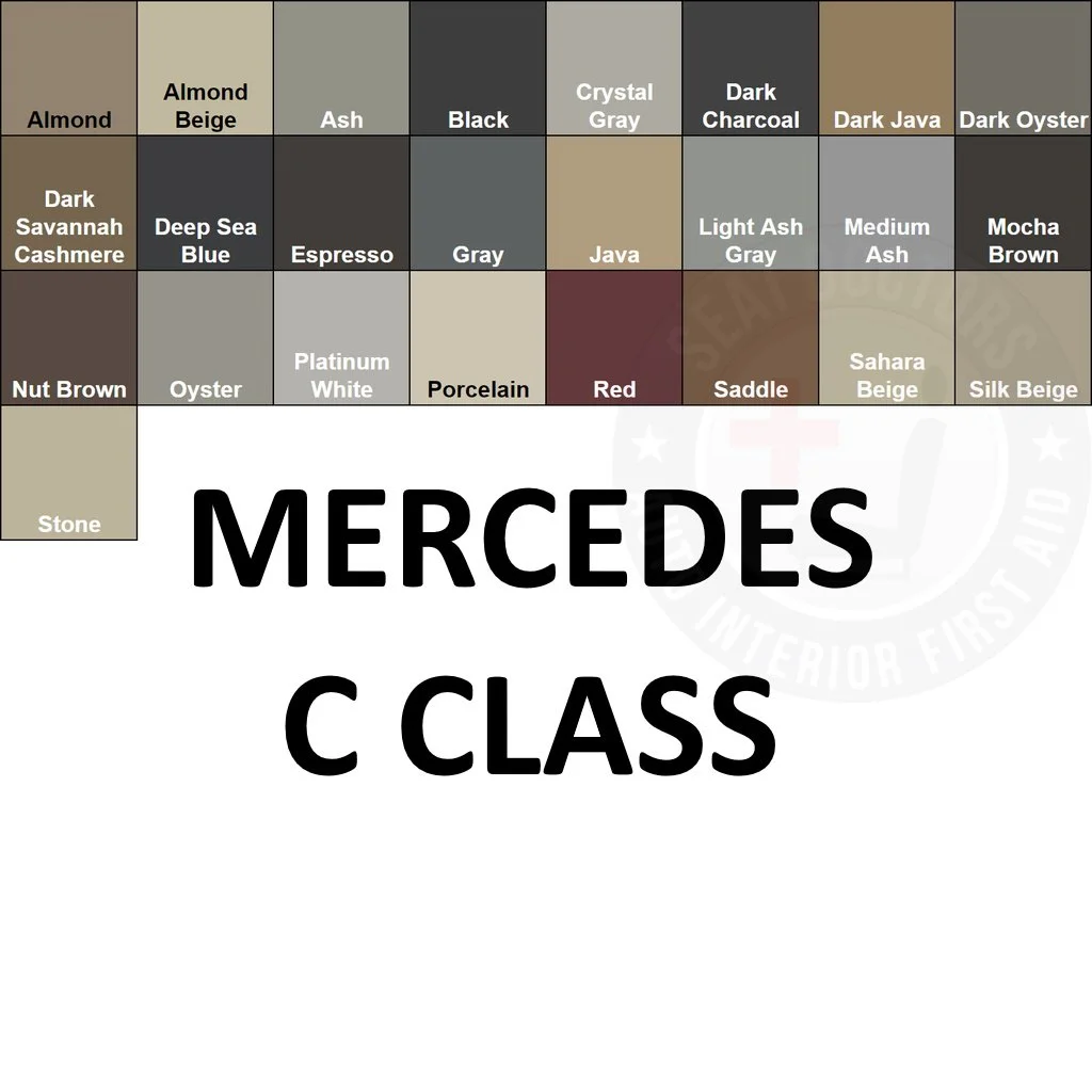 Mercedes Benz C Class Leather Dye — Seat Doctors
