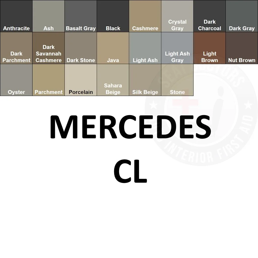 Mercedes Benz CL Leather Dye — Seat Doctors