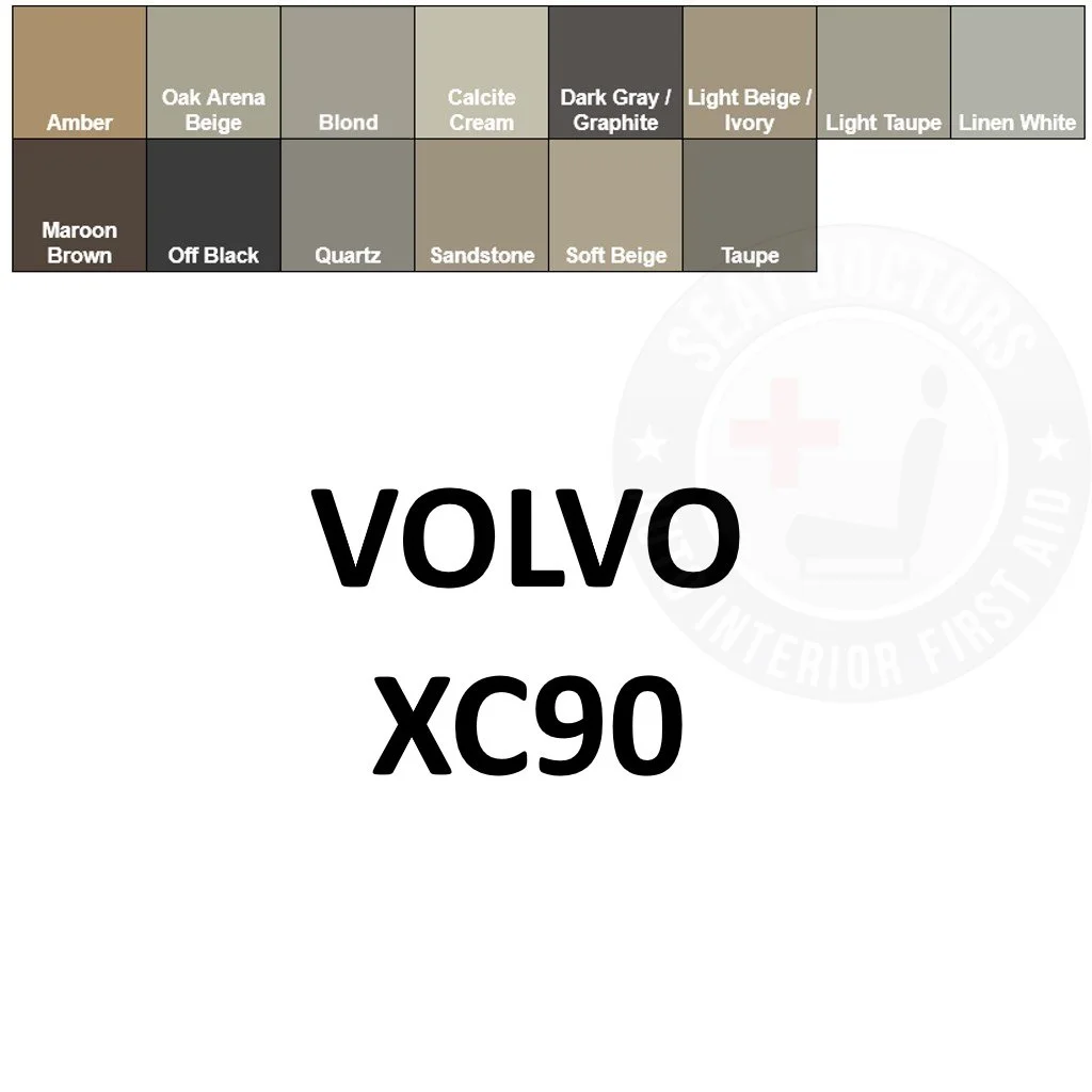Volvo XC90 Leather Dye — Seat Doctors