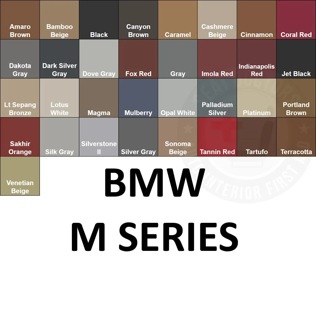 BMW Leather Dye — Seat Doctors