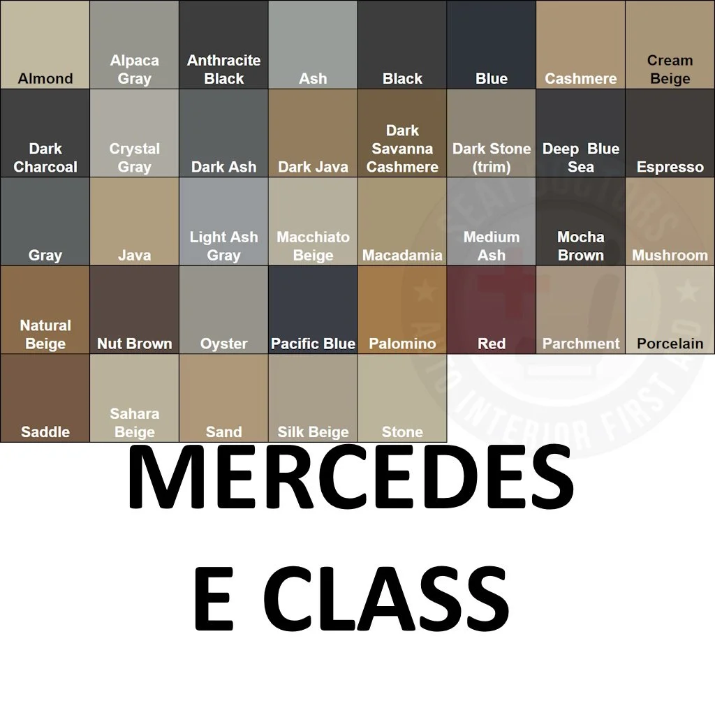 Mercedes Benz Leather Dye — Seat Doctors