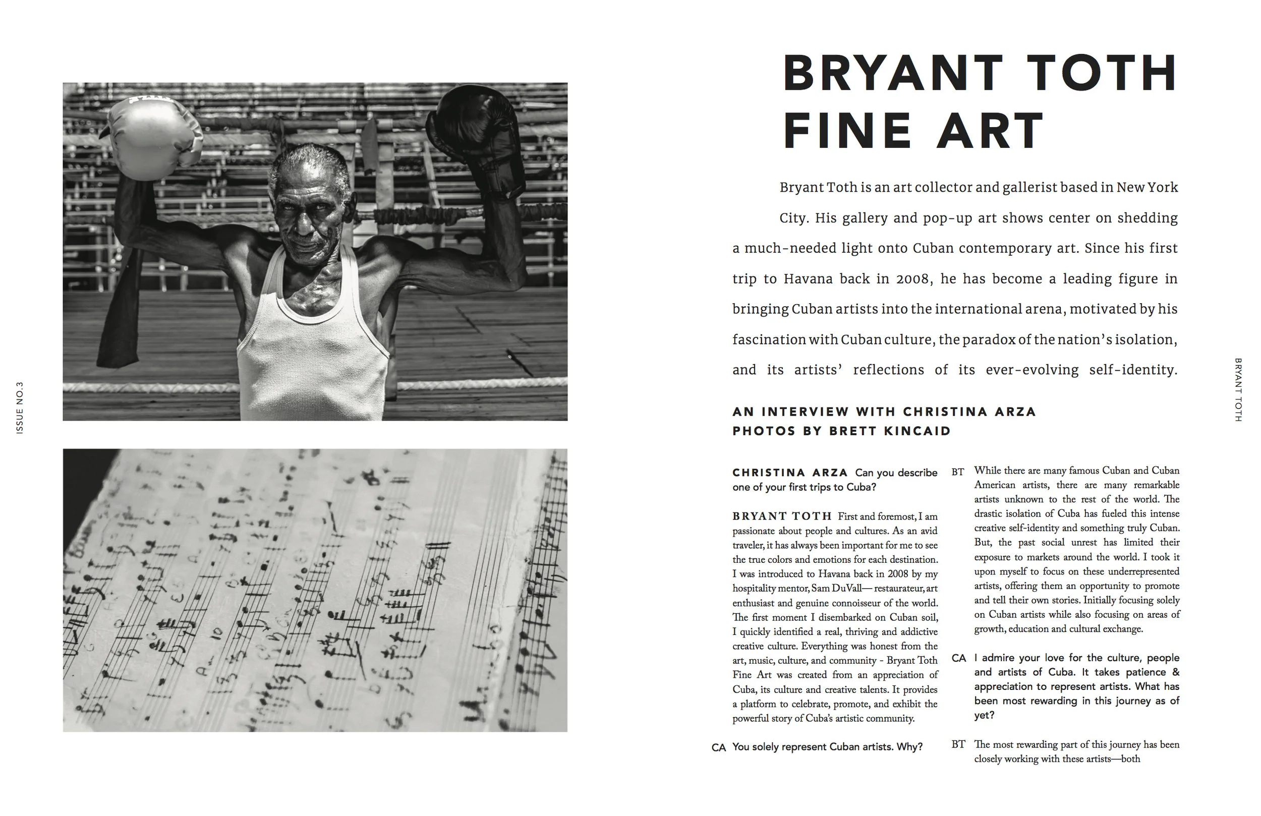 STEADFAST ARTE: AN INTERVIEW WITH BRYANT TOTH — T O T H G A L L E R Y