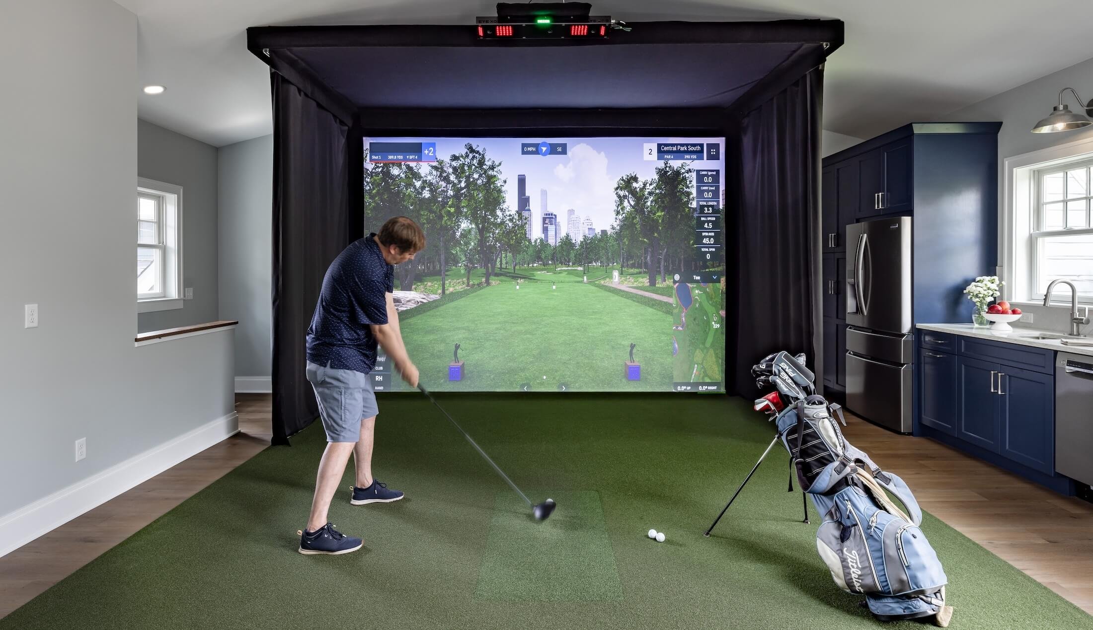 Downtown Golf Hangout & Screen Porch Addition