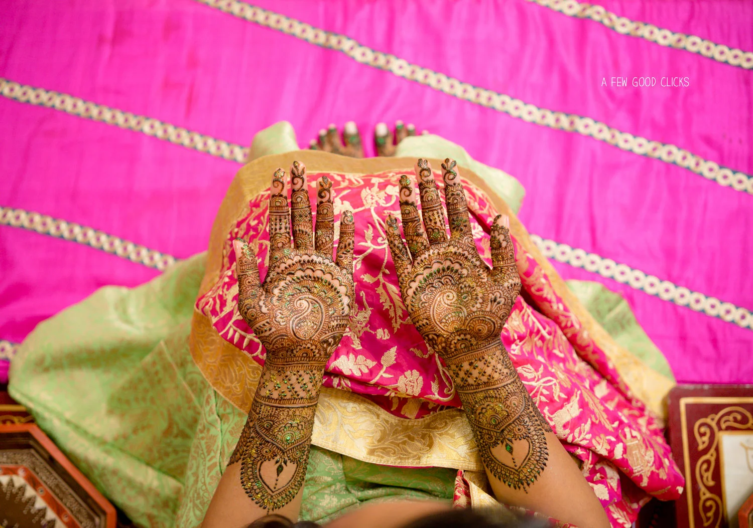 This lush celebration of Mehndi event redefines the south Indian ...