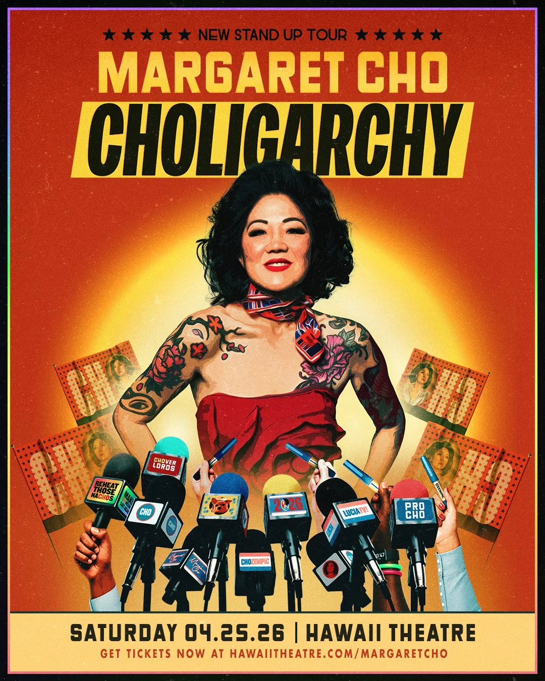 Music Without Borders-Margaret Cho: "Choligarchy" • Hawaii Theatre • 4. ...