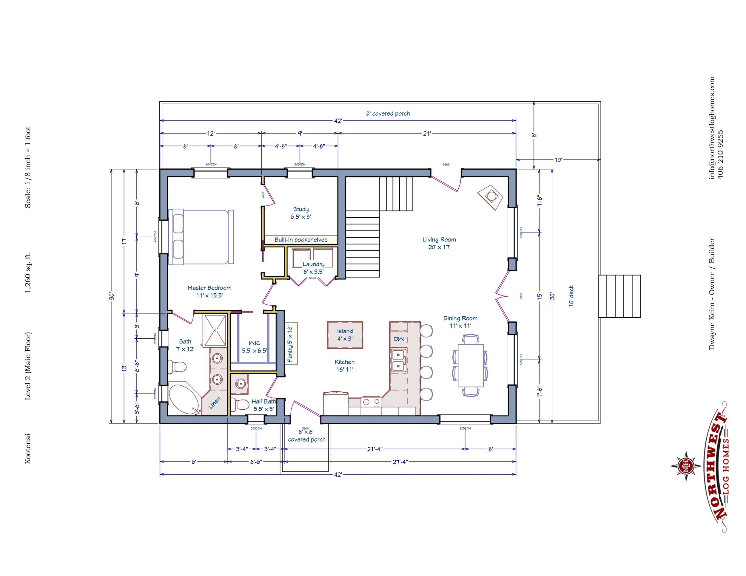 Floor Plans — Northwest Log Homes Montana