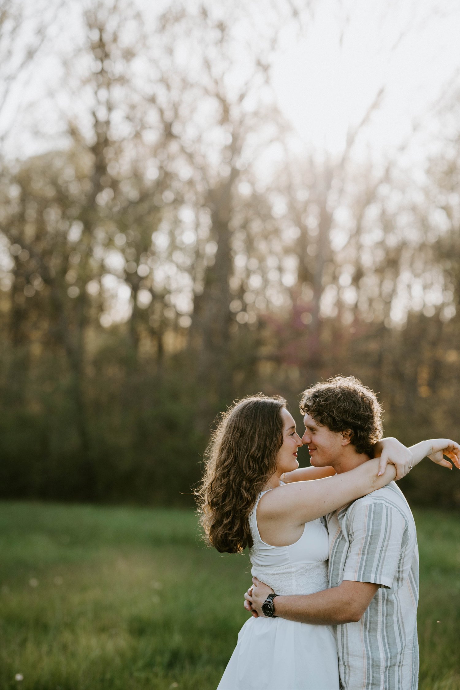Midwest Engagement Session With Alexis + Cade | Ouabache State Park ...