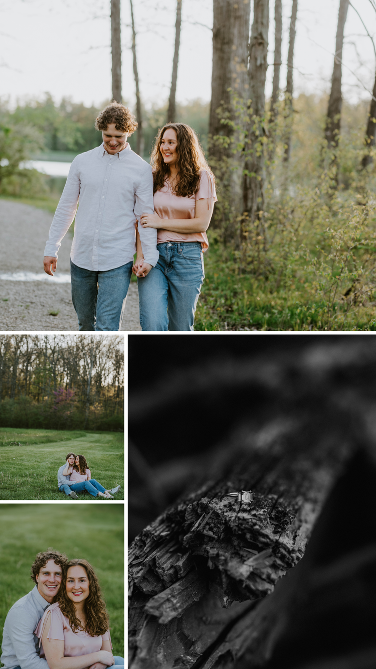 Midwest Engagement Session With Alexis + Cade | Ouabache State Park ...