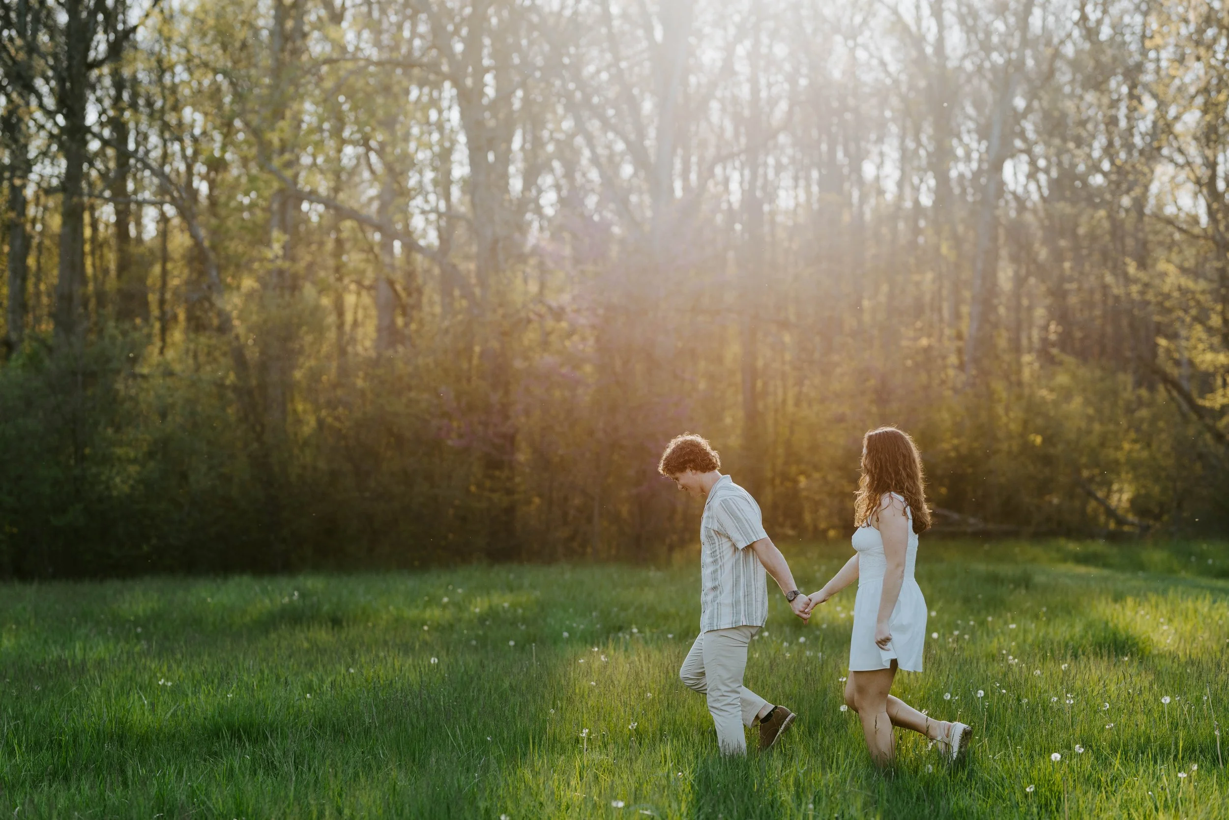 Midwest Engagement Session With Alexis + Cade | Ouabache State Park ...