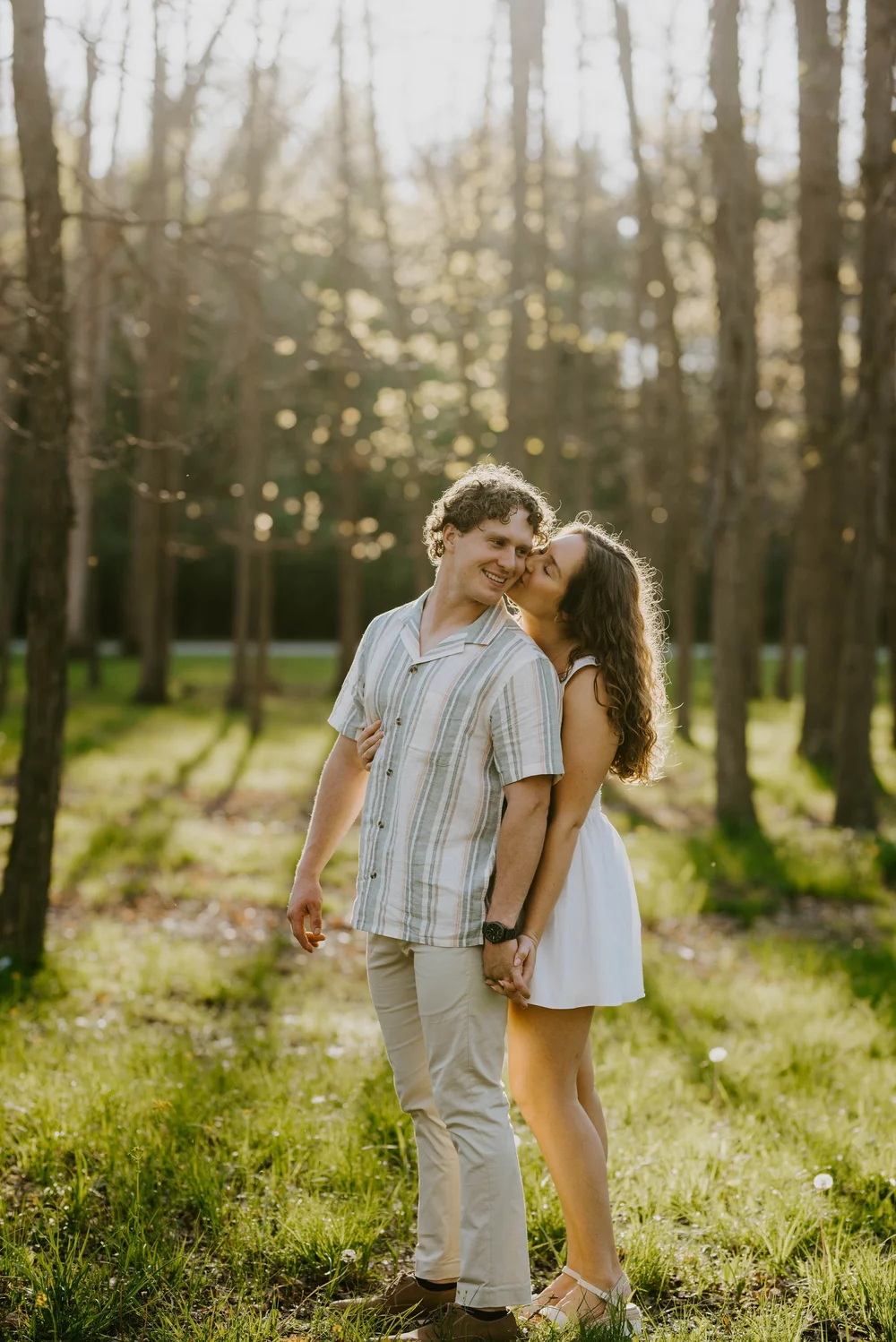 Midwest Engagement Session With Alexis + Cade | Ouabache State Park ...