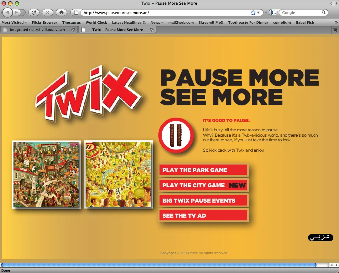 Twix Slogan
