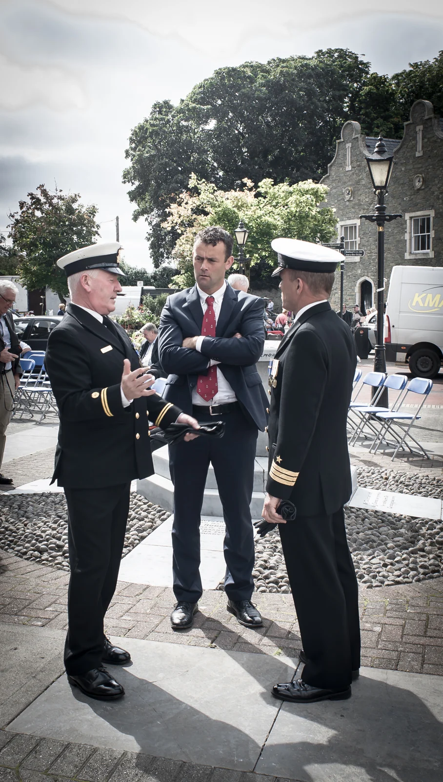 Shackleton unveiling — Mark Richards FRSS