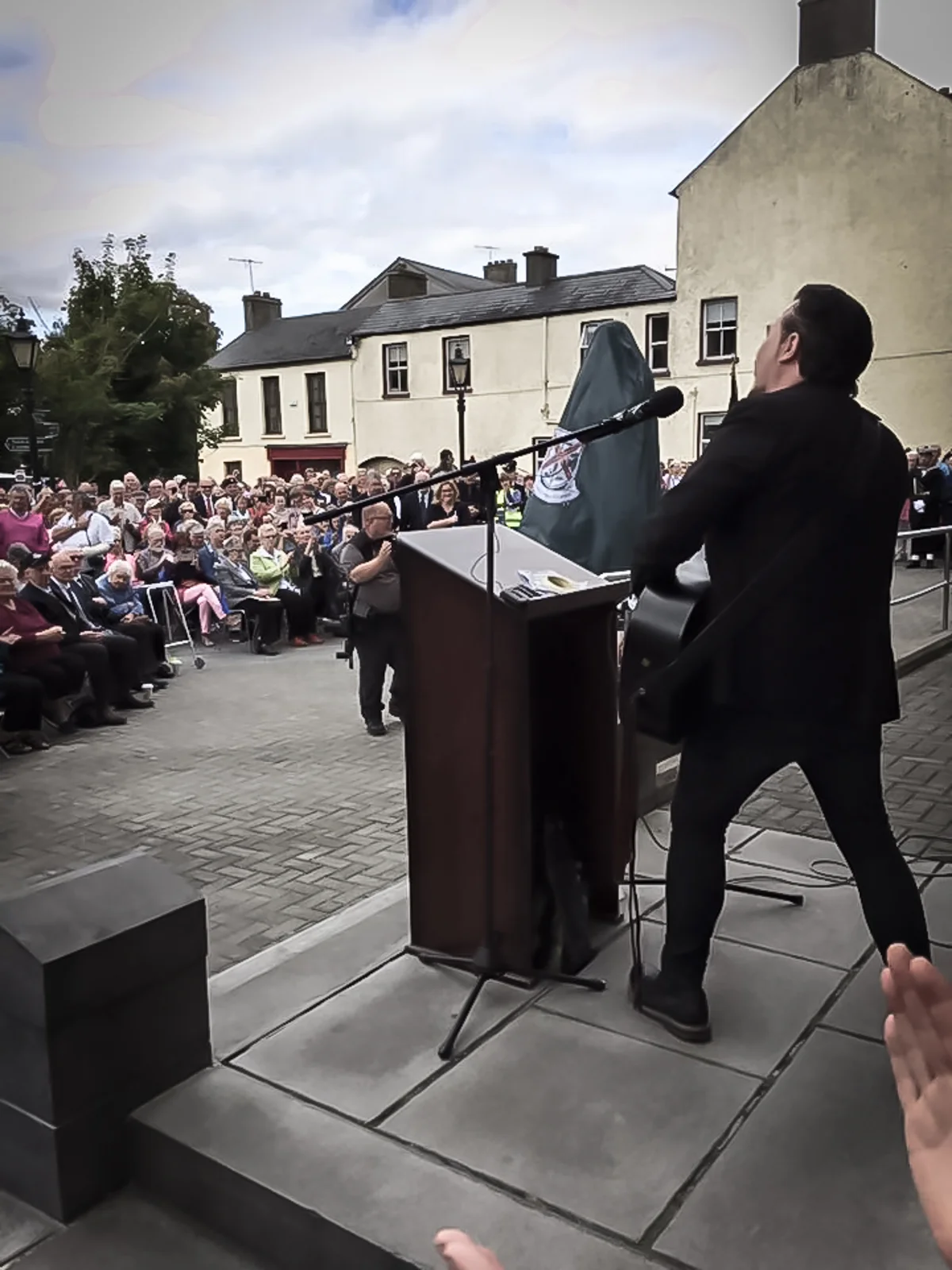 Shackleton unveiling — Mark Richards FRSS