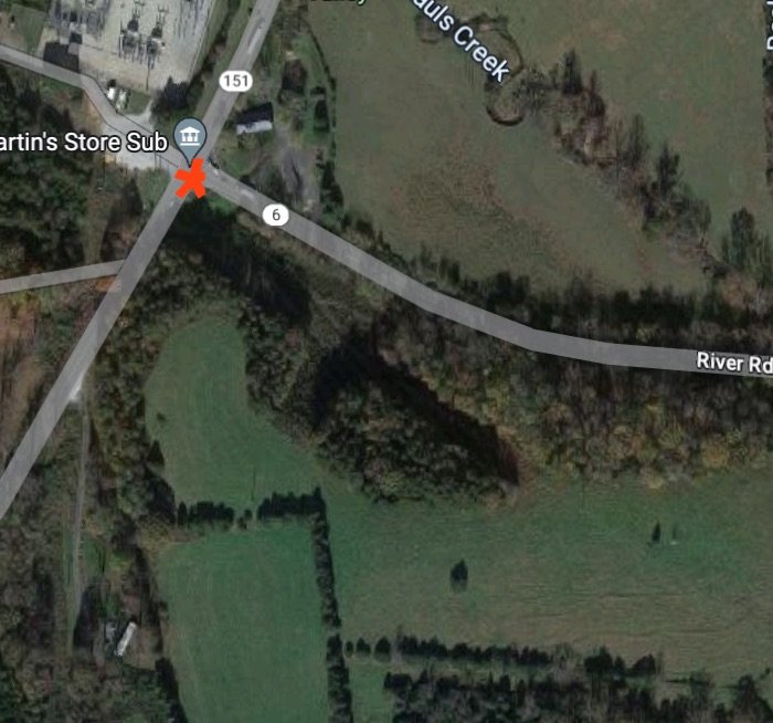 Seven Route 151 intersections with high wreck frequency — Wintergreen ...
