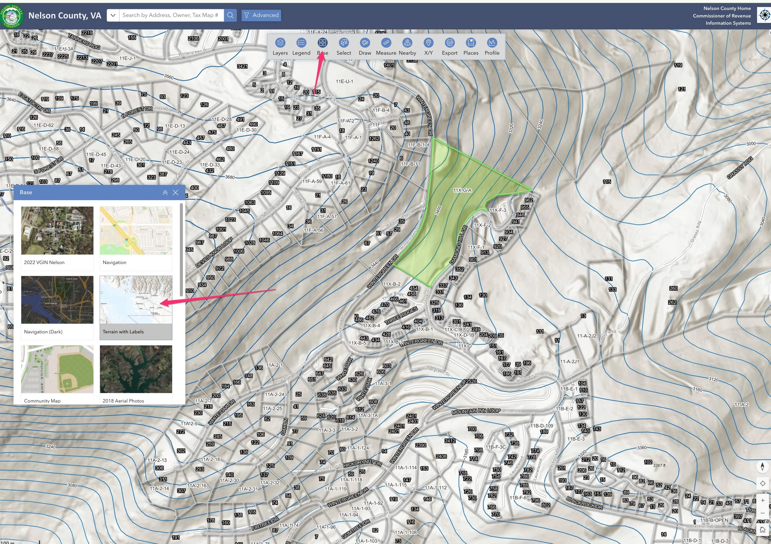 Nelson County's new GIS system — Wintergreen Bulletin Board