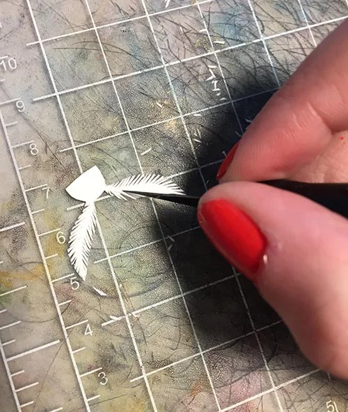 Paper Moth Tutorial — K. A. K. Lecky Illustration