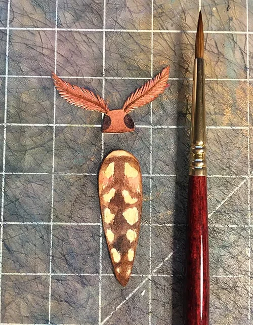 Paper Moth Tutorial — K. A. K. Lecky Illustration