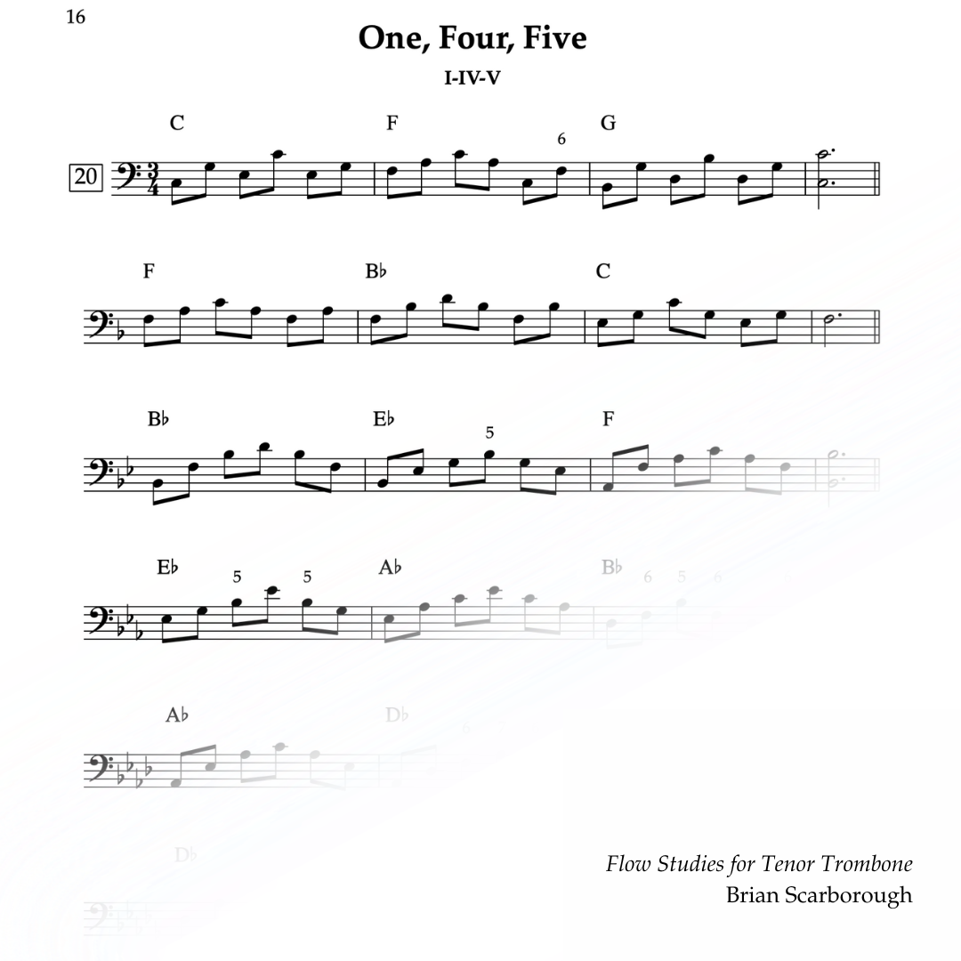 Flow Studies for Tenor Trombone (Digital Download) — Brian Scarborough ...