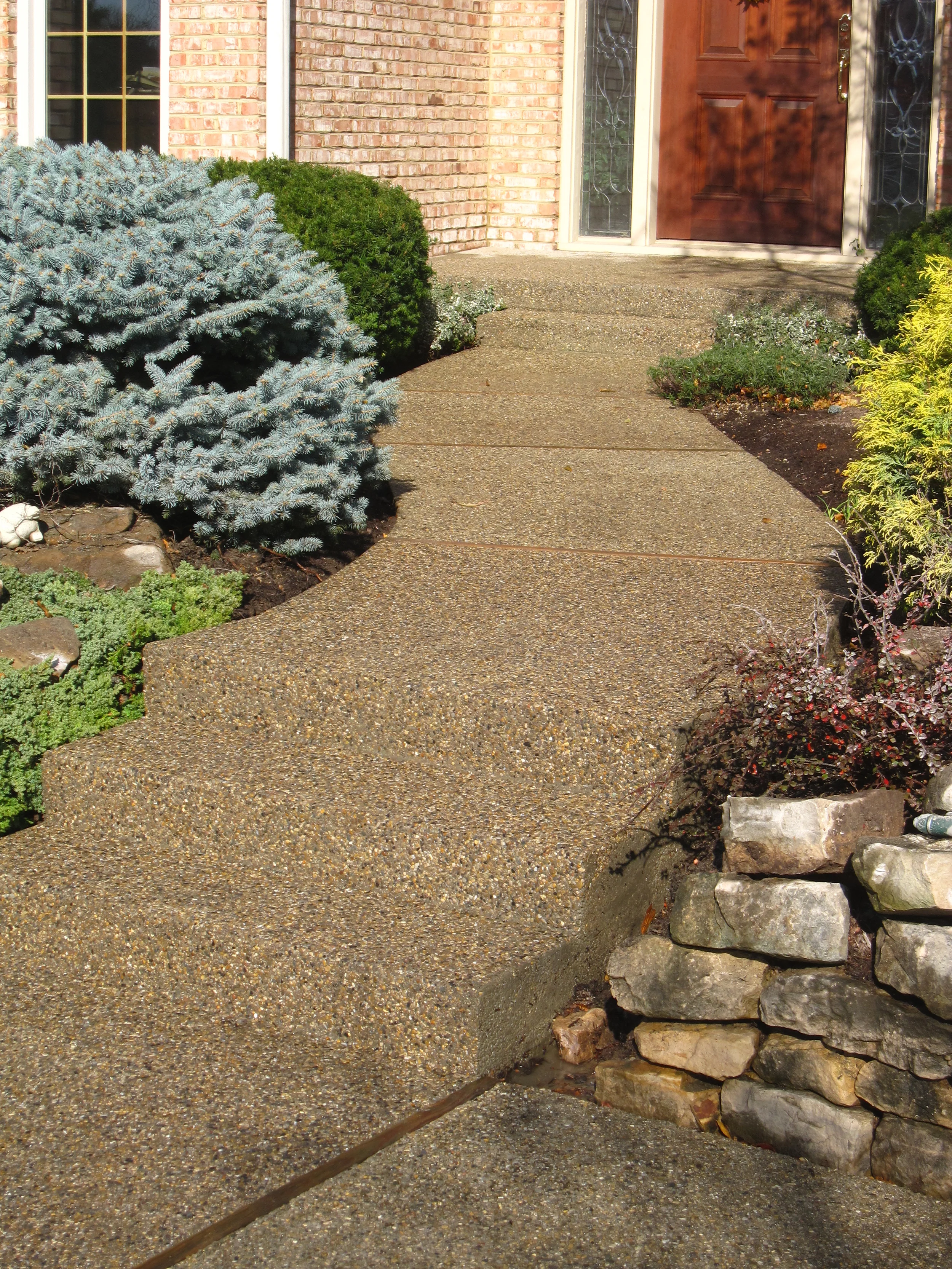 Exposed Aggregates — Mattingly Concrete Inc.